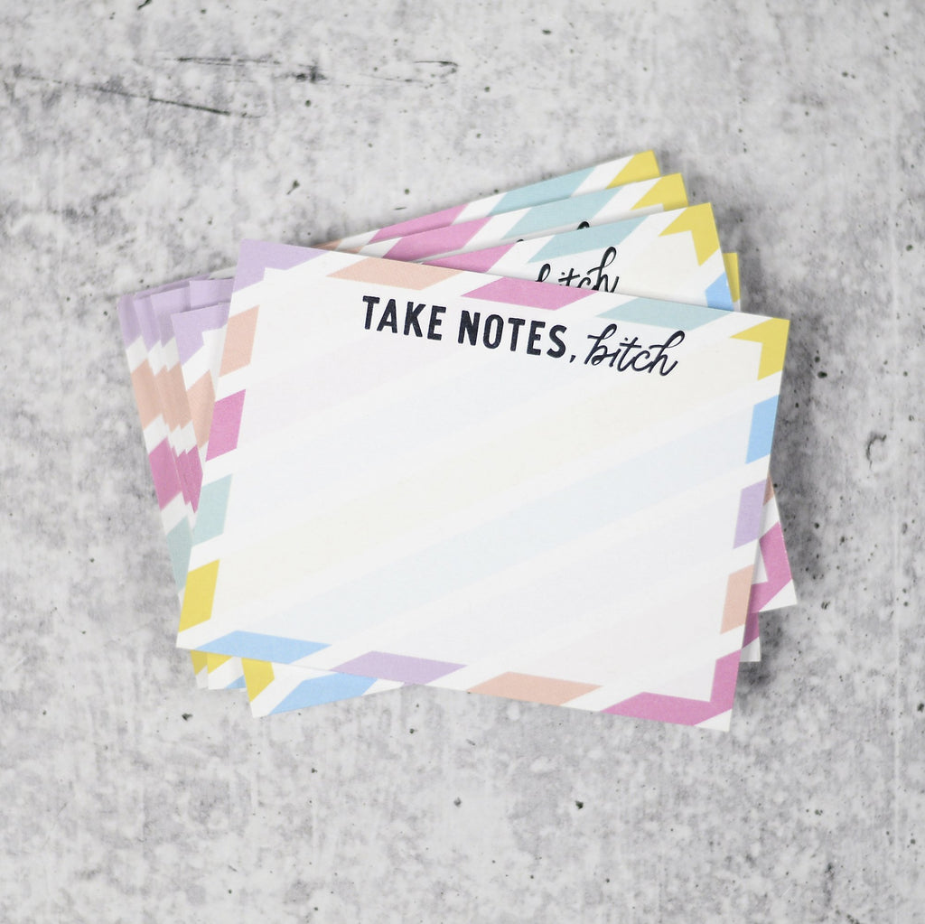 Takes Notes B*tch - Sticky Note – Southern Rayne